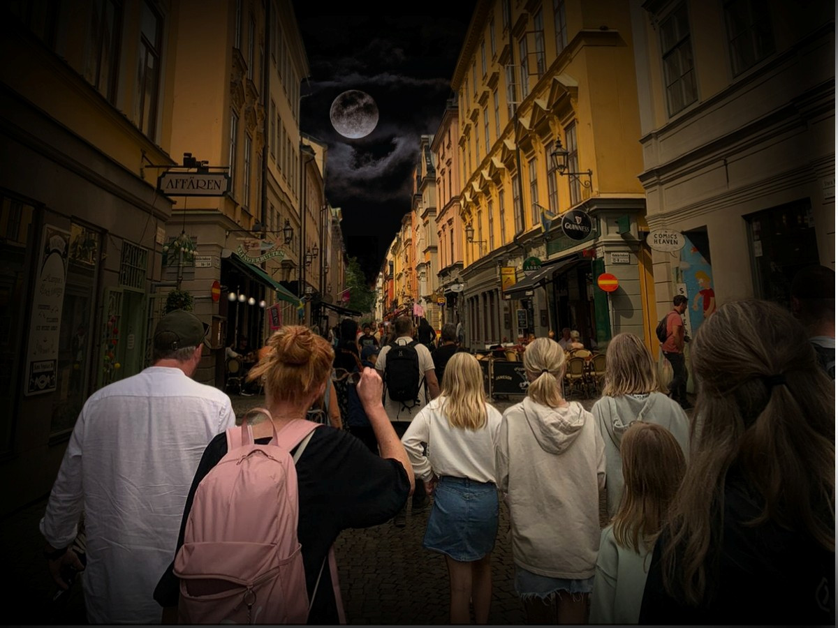 Historisk spökvandring i Gamla stan Gamla stans guidapp – Barn i stan